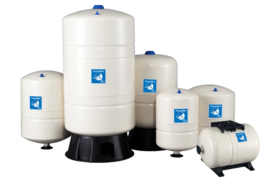 60ltr PressureWave™ Series Horizontal Pressure Vessel – Waterwise Pumps