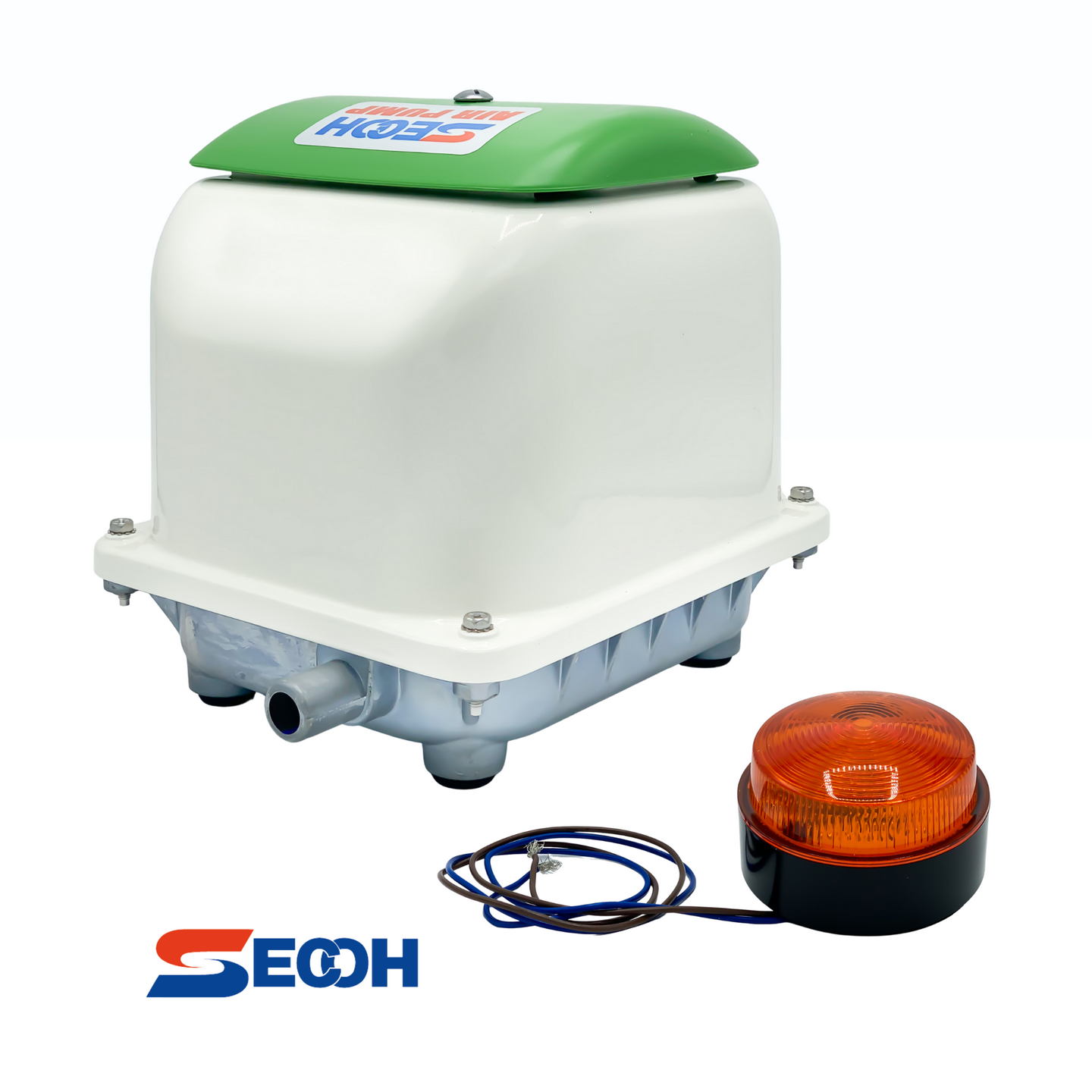 Secoh JDK-120C Single Series Diaphragm Air Pump with Alarm Cable ...